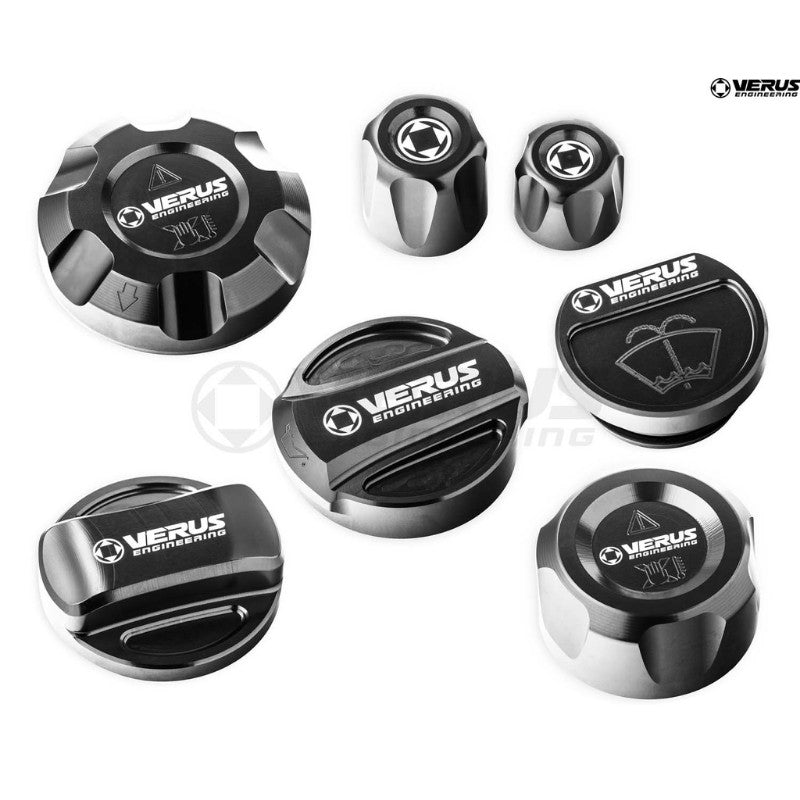Verus Engineering Anodized Black Full Car Cap Kit Toyota Supra (MK5) 2 ...